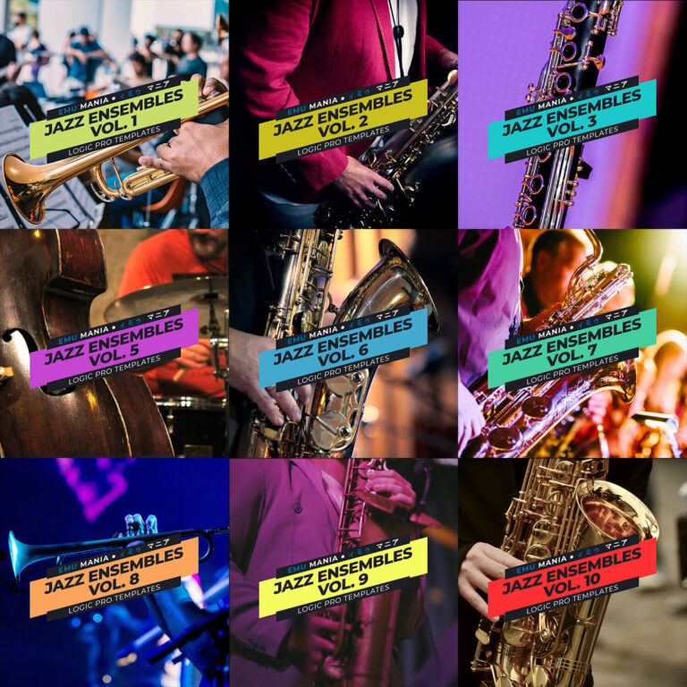 Jazz Ensembles Vol. 1 Logic Pro Templates